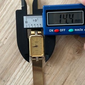 Seiko | Accessories | Lassale Seiko Ladies Watch Rare Vintage Genuine Diamonds Gold Tone ...